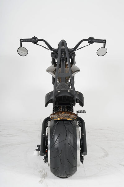 Mangosteen E Chopper Scooter Rear Seat For M1ps (custom ...